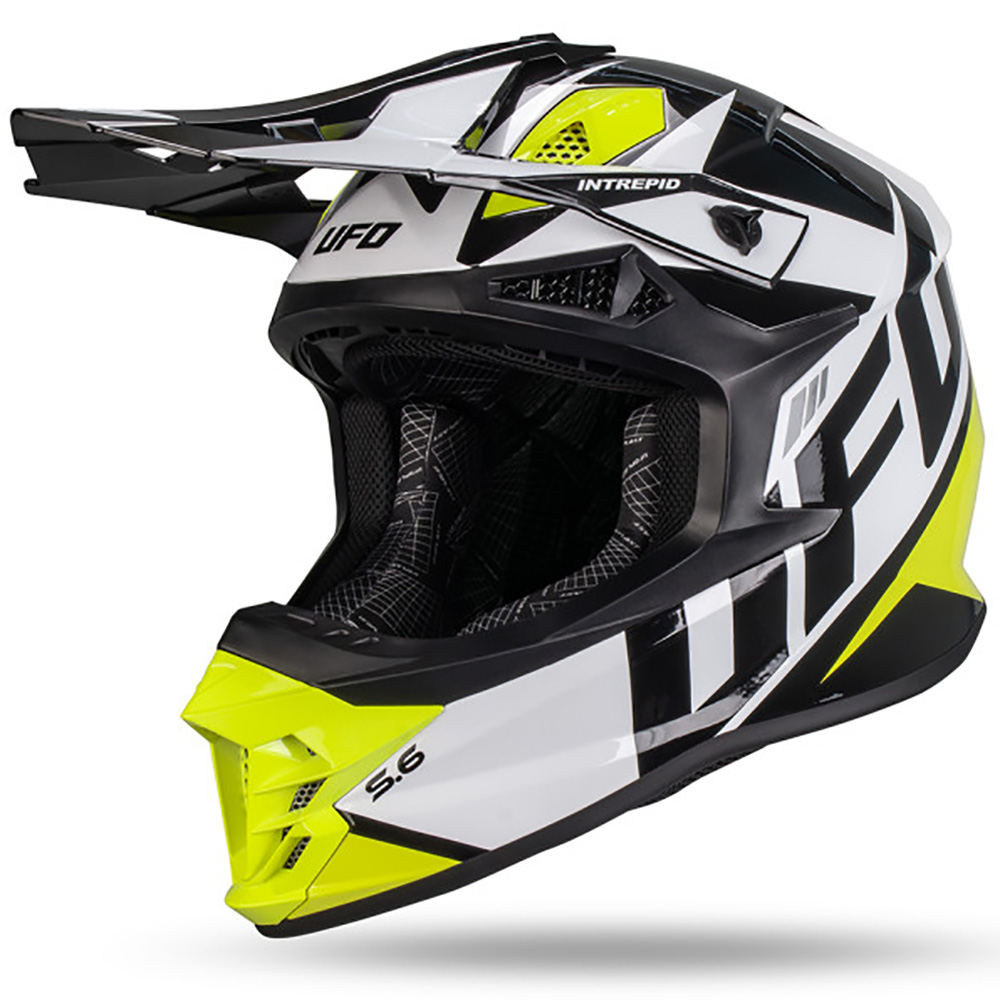 INTREPID KACIGA White Black Yellow