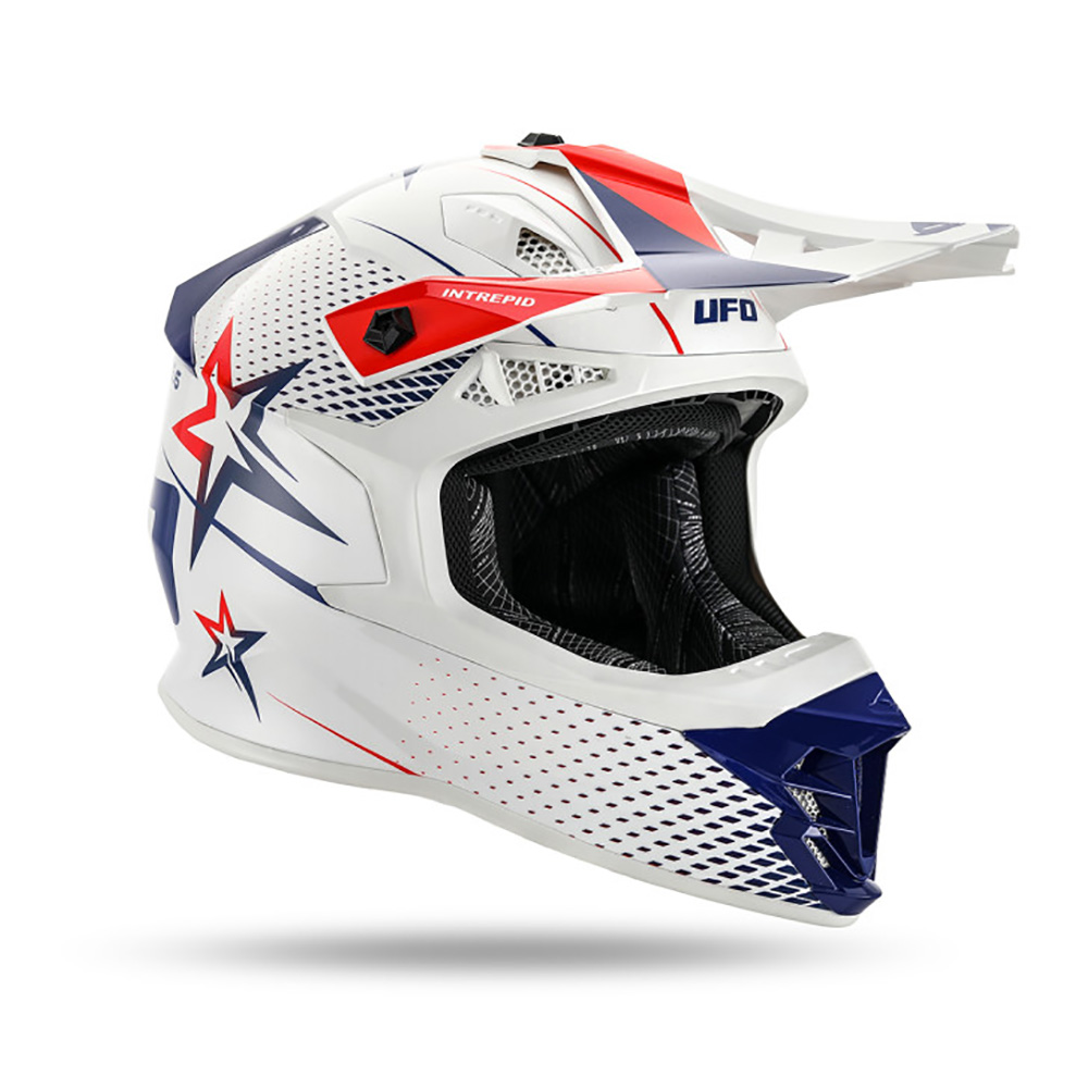 INTREPID KACIGA White Blue Red