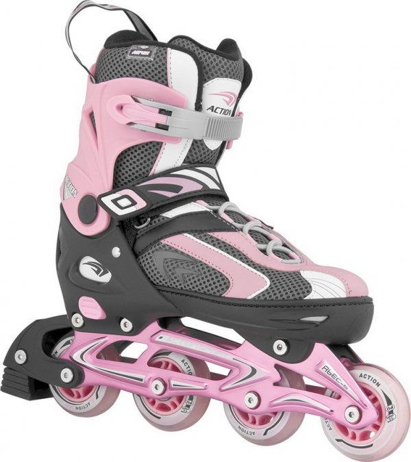 ROLER PW126B-10 ROZA SIVA BOJA ALU VEL. S(33-36)