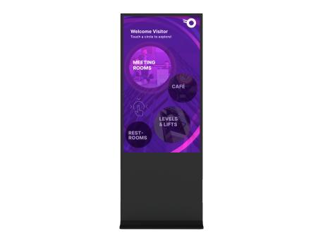 CleverTouch 65” CL Touch Totem, Freestanding Capacitive Display