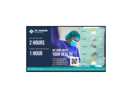 CleverTouch CM High Bright CTL-55HB112K30EK1, 55'' Commercial Display