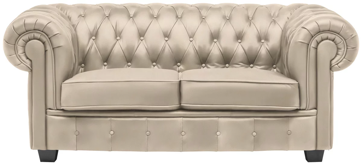 Landscape CHESTERFIELD SOFA krem