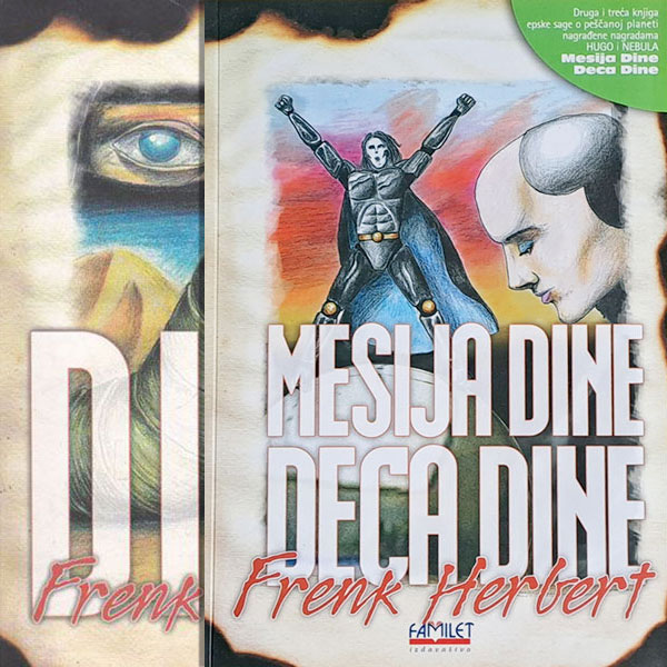 Dina komplet 1-2 – Dina i Mesija Dine – Deca Dine – Frenk Herbert