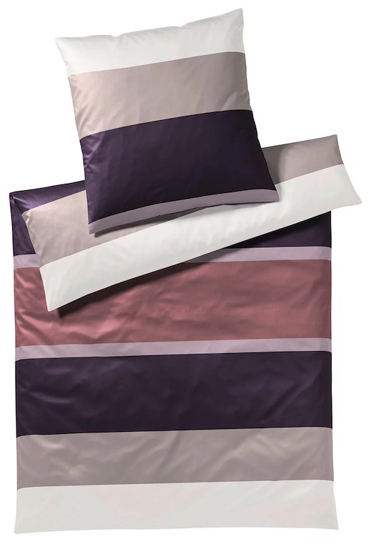 Joop! POSTELJINA MOOD 140/200 cm makosaten lila, ljubičasta, bež
