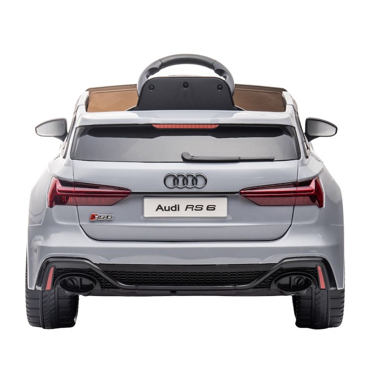 Auto Licencirani Audi RS6 na akumulator za decu Sivi