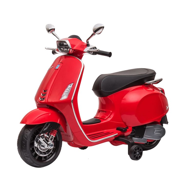 Motor na akumulator Vespa Sprint Licencirana Crvena
