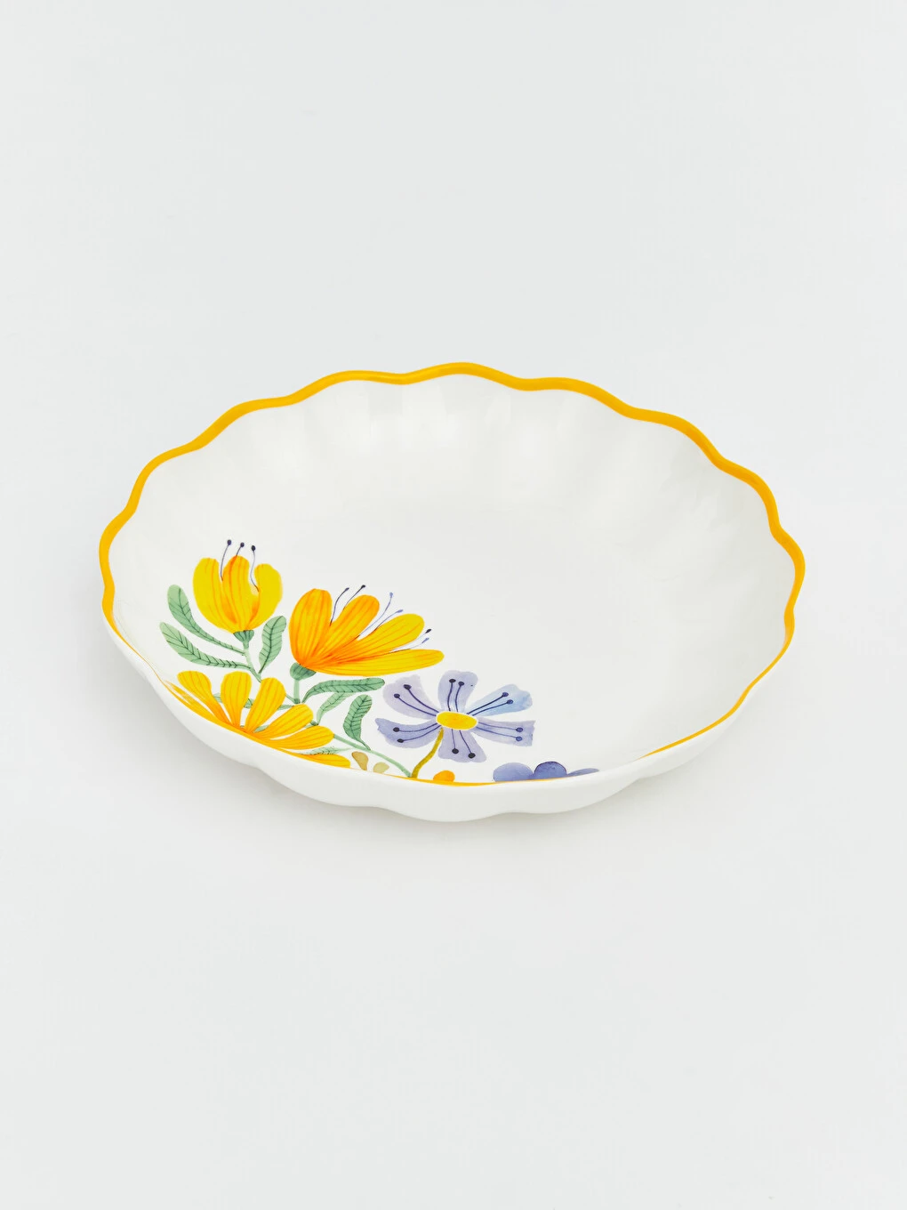 LCW HOME Porcelanski Tanjir Sa Cvetnim Printom
