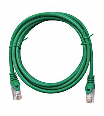 Patch kabl RJ45,Cat.6a STP 10Gb,LS0H,0.5m,zeleni,CLASSIC
4PPoE 100W, CLASSIC, LS0H