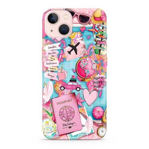 FUTROLA ULTRA TANKI PRINT CLEAR ZA IPHONE 13 (6.1) SP029