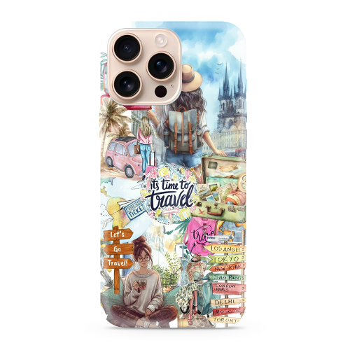 FUTROLA ULTRA TANKI PRINT CLEAR ZA IPHONE 16 PRO MAX (6.9) SP031