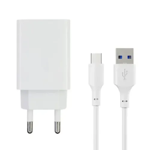 KUĆNI PUNJAČ JOKO JK77 2.4A USB-A + TYPE C KABAL
