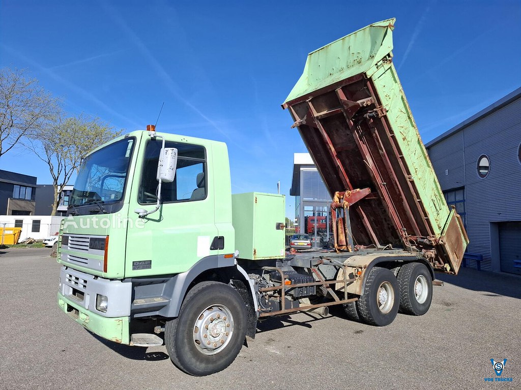 DAF CF 85.340 / 6X4 / 2X BIG AXLE / FULL-STEEL / DRUM BRAKES / 58504 kiper