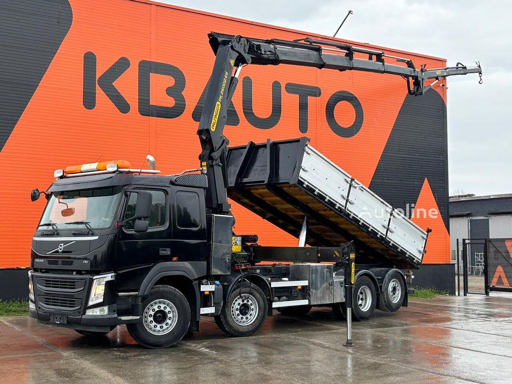 Volvo FM 460 8x2*6 PK 26002 + JIB / BOX L=5556 mm kiper