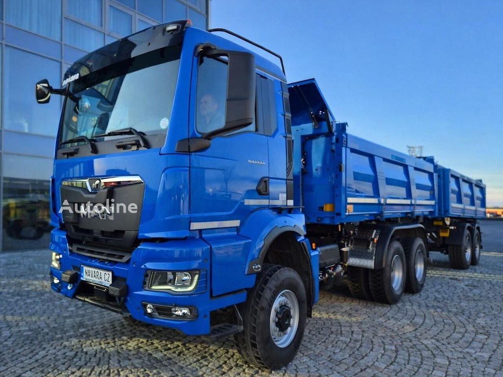 Novi MAN TGS 33.480 kiper + prikolica kiper
