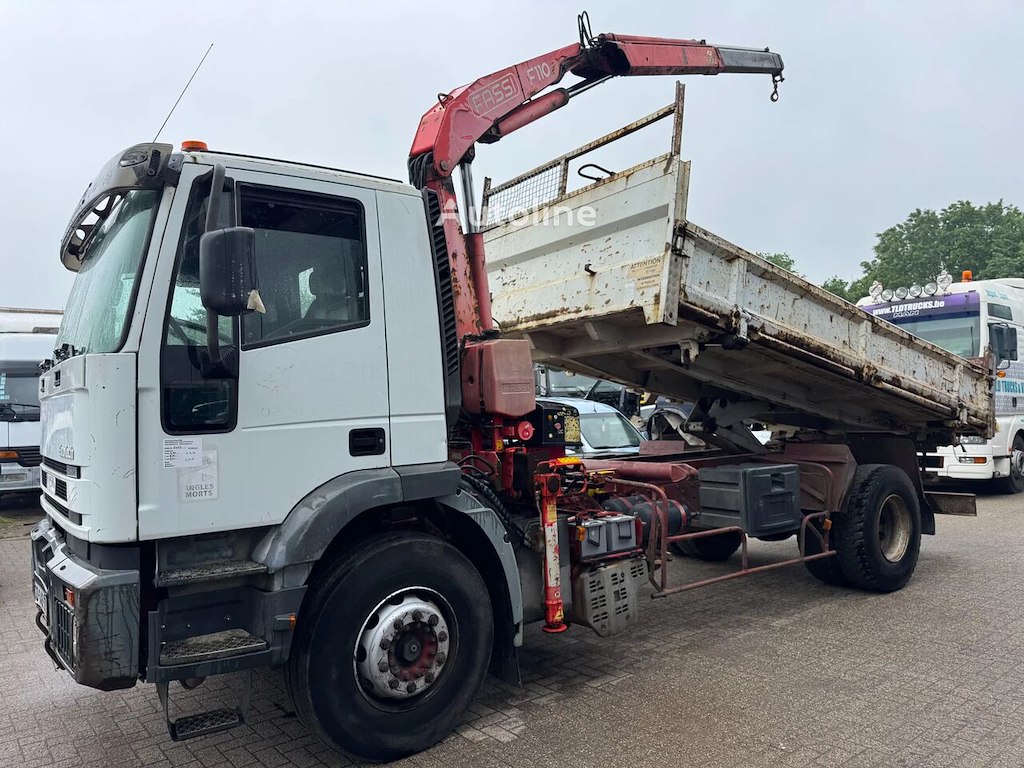IVECO Eurotech **190E27-TIPPER + FASSI F110A.21** kiper
