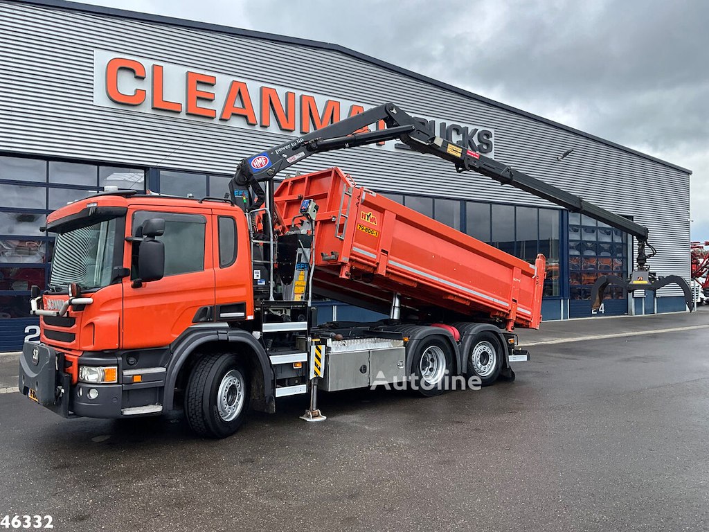 Scania P 320 HMF 14 Tonmeter Z-kraan Just 199.760 km! kiper