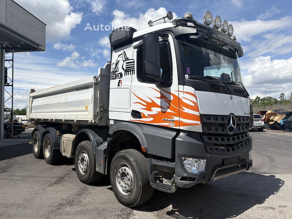 Mercedes-Benz AROCS 3445 3 Seitenkipper Bordmatik kiper