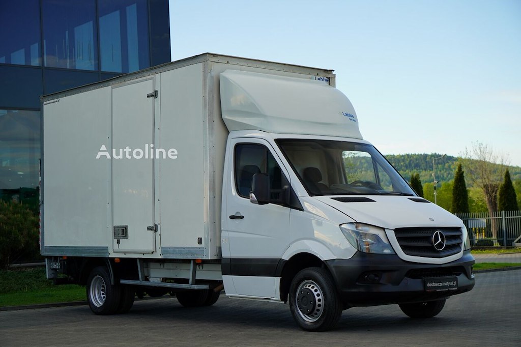 Mercedes-Benz SPRINTER 313 CDI / KONTENER / WINDA 750 / BLIŹNIAK / SPROWADZONY izotermni kamion < 3.5t