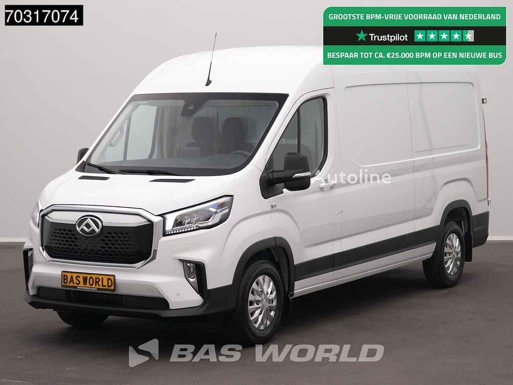 Novi Maxus eDeliver 9 Elektrisch WLTP 256km Stad 52kWh L3H2 204pk ACC LED C minibus furgon