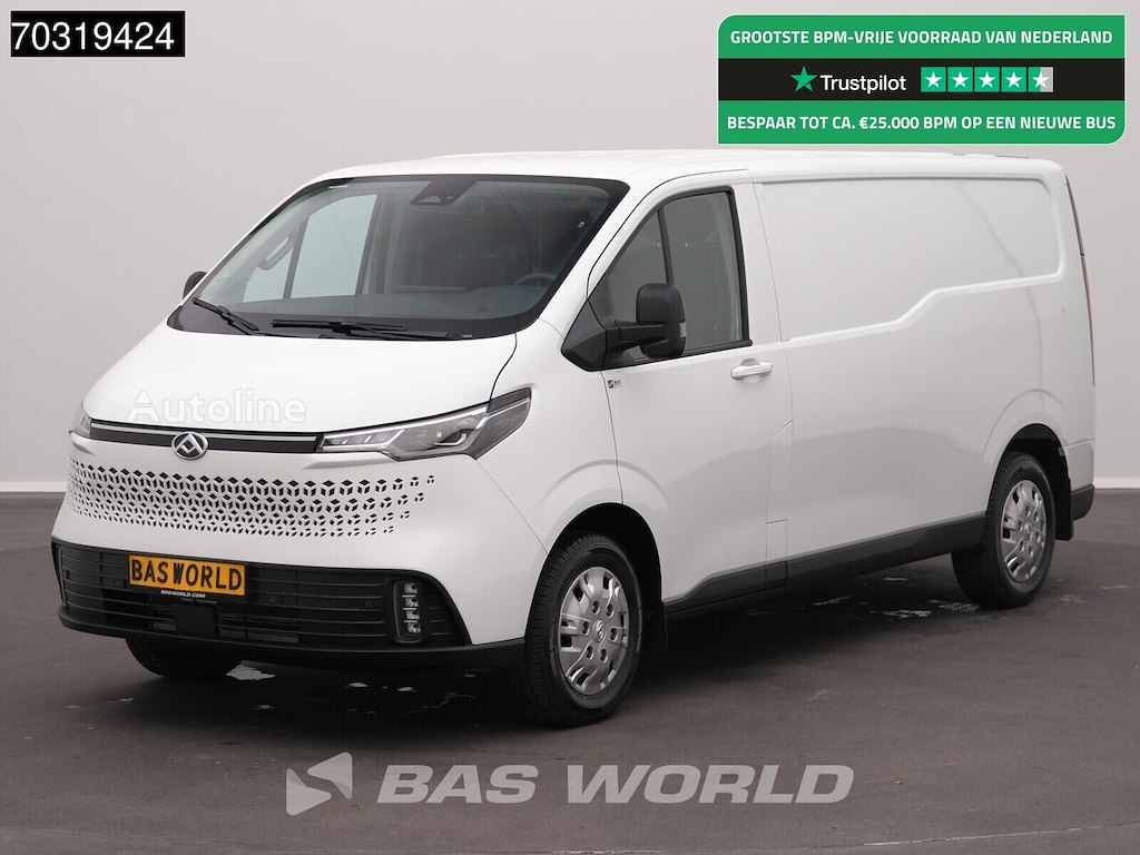 Novi Maxus eDeliver 7 Elektrisch L2H1 450km WLTP Stad 77kWh 204PK Snelladen minibus furgon