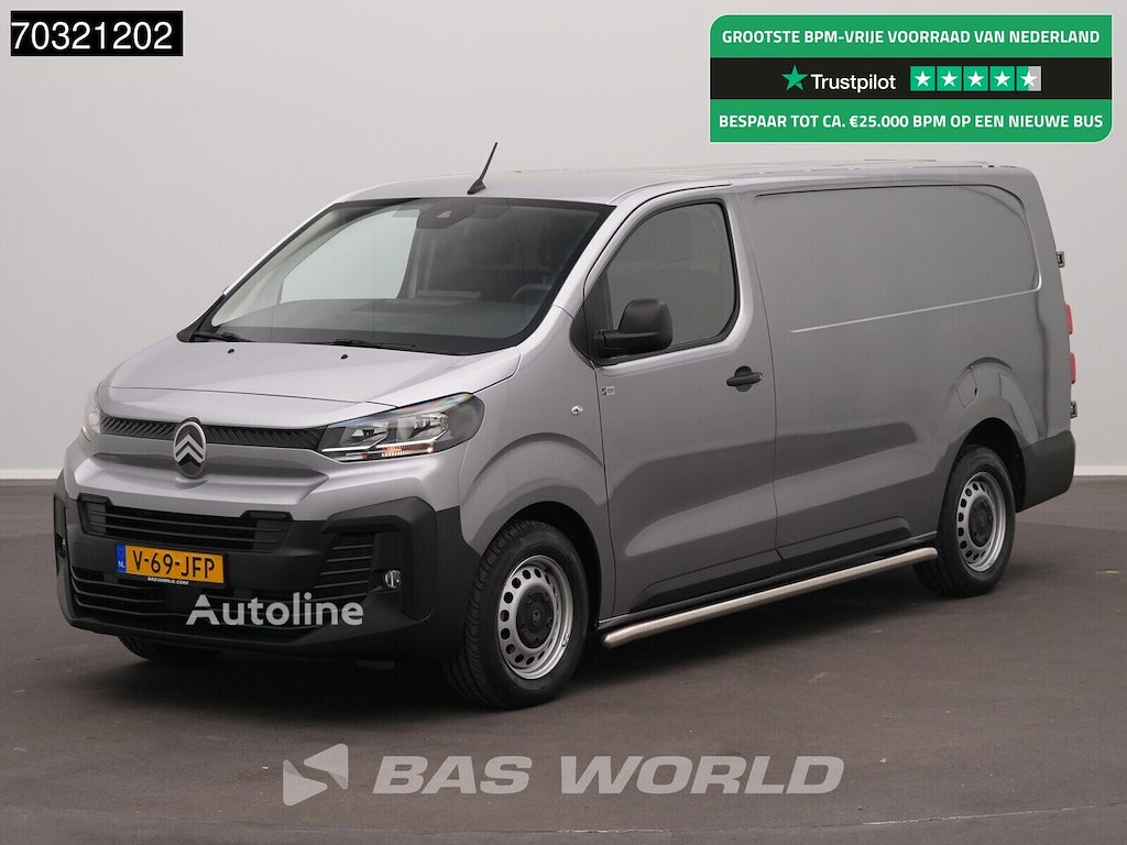 Citroen Jumpy 145pk Automaat L3H1 Trekhaak Navi Airco Cruise Camera Park minibus furgon