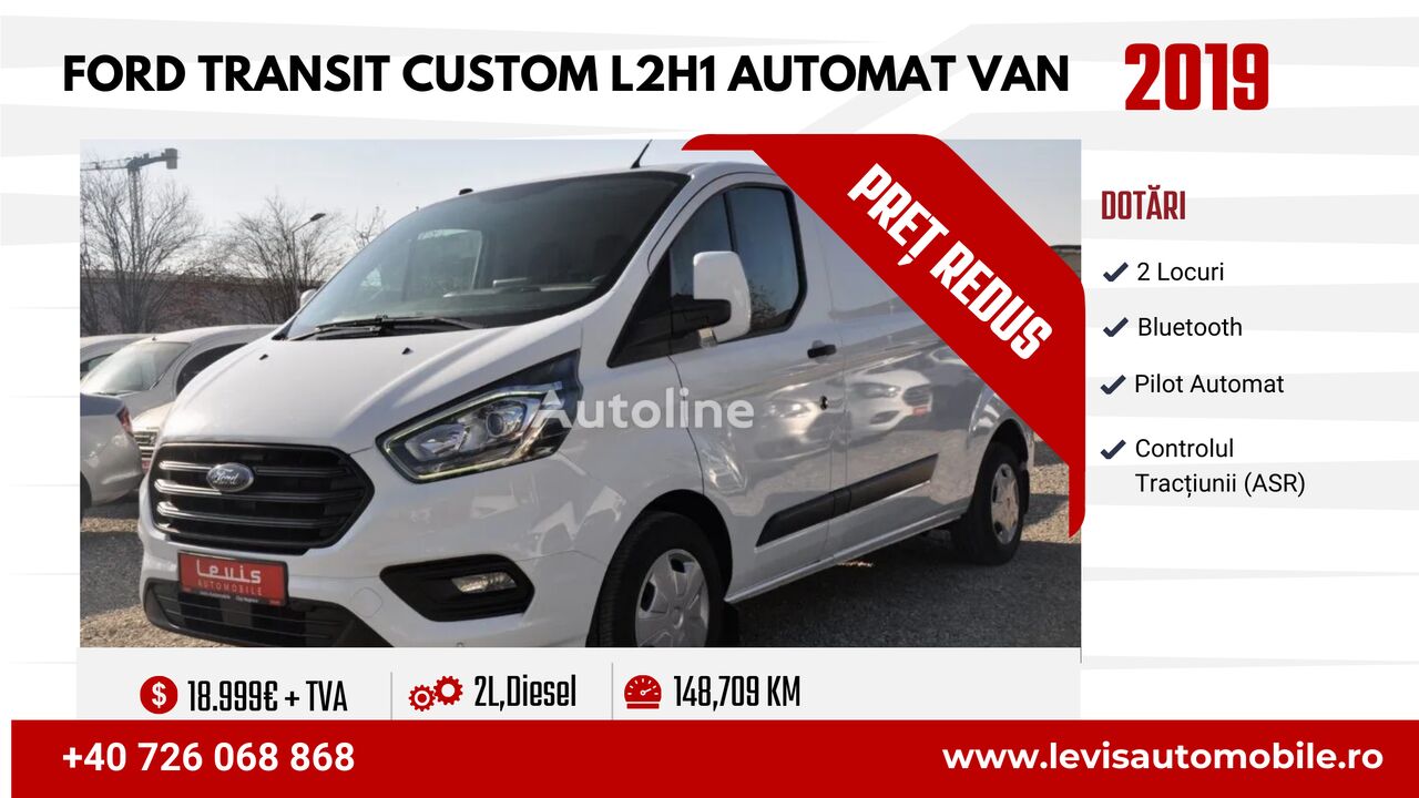 Ford Transit Custom Van Aut. minibus furgon