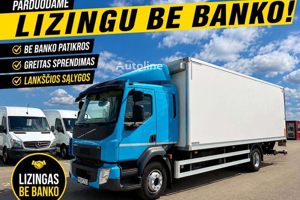 Volvo FL 280 16T sildoma buda su liftu kamion furgon