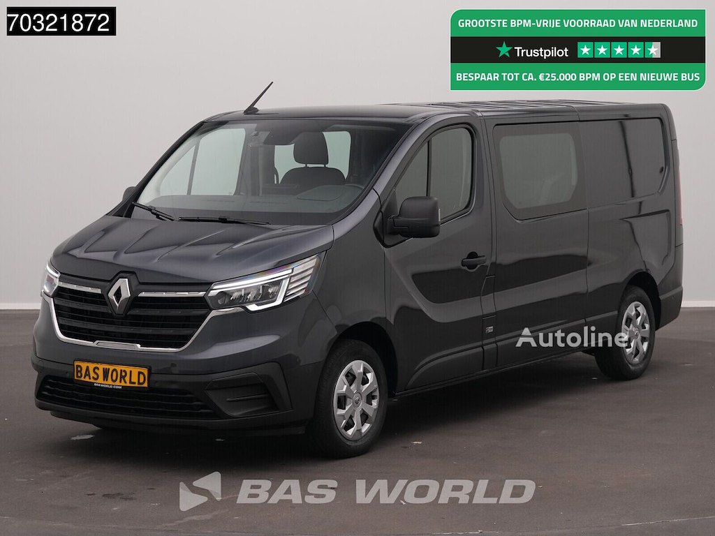 Renault Trafic 130pk Dubbel Cabine L2H1 Navi Airco Cruise Camera Parkeer kombi minibus