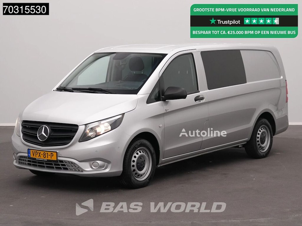 Mercedes-Benz Vito 114 Dubbel Cabine Automaat L2H1 Trekhaak Navi Airco Cruise kombi minibus