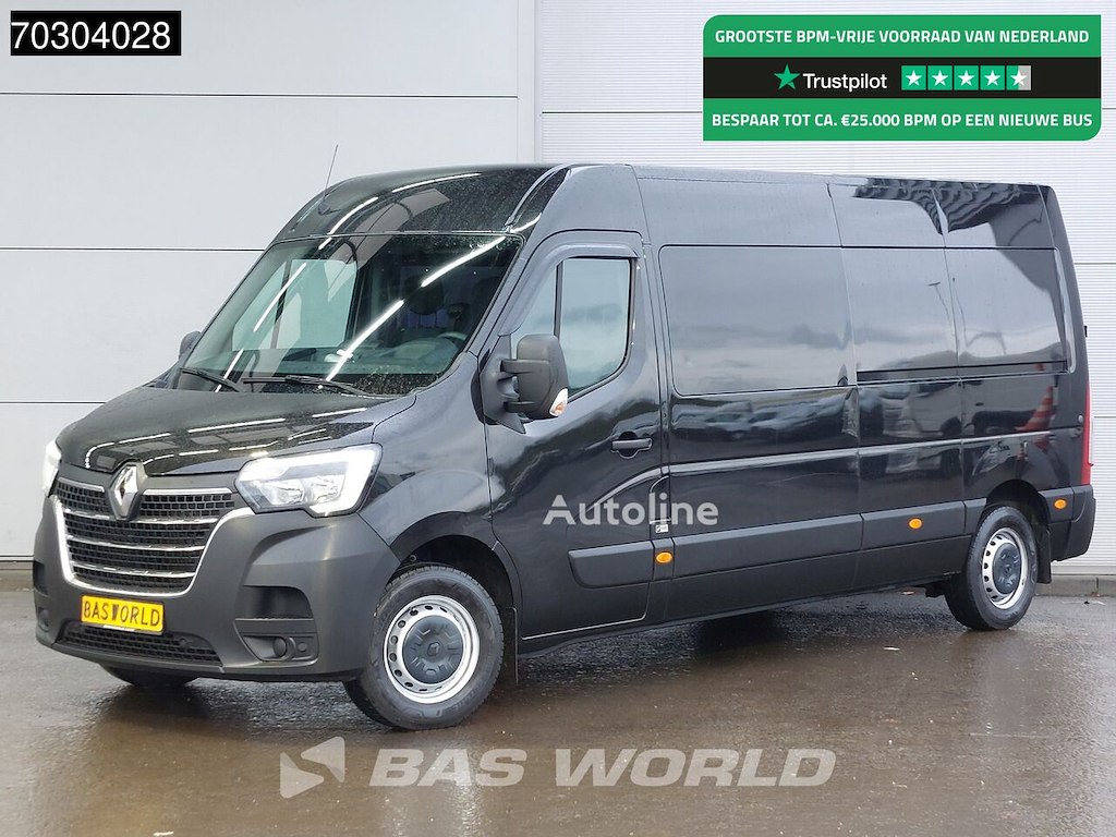 Renault Master 180PK Dubbel Cabine L3H2 LED Trekhaak Navi Airco Cruise P kombi minibus
