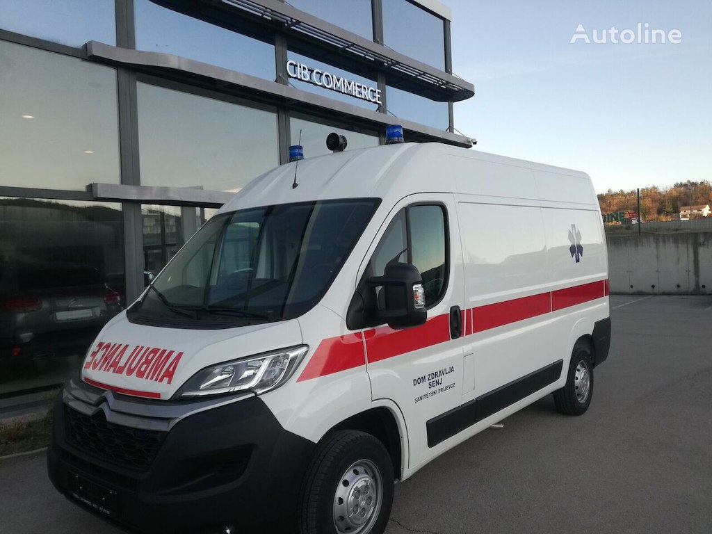 Novo Citroen JUMPER 2,2 BLUE HDI 165 BVM6 vozilo hitne pomoći