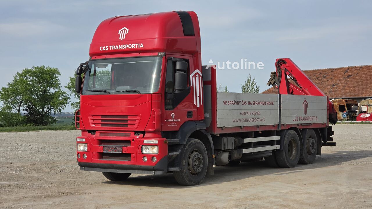 IVECO STRALIS ACTIVE DAY / 6X2 / PALFINGER kamion rol kiper