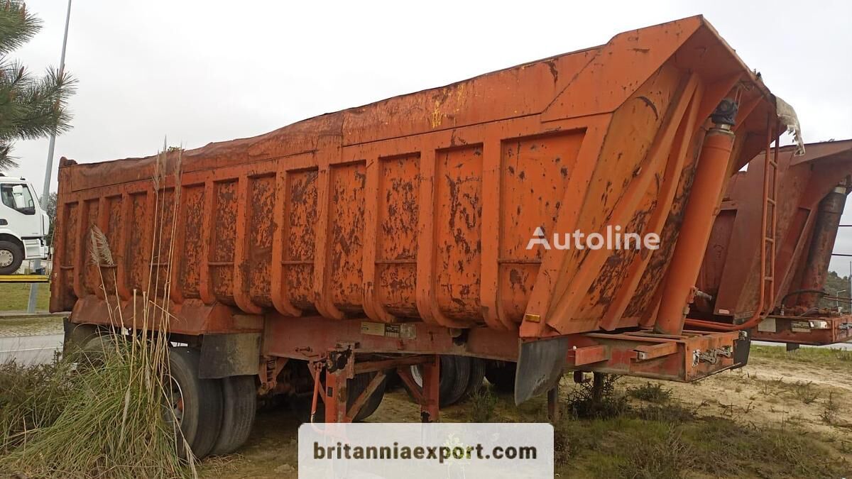 Basgaia 2 Axles | Twin Wheel | Spring Suspension | poluprikolica kipera