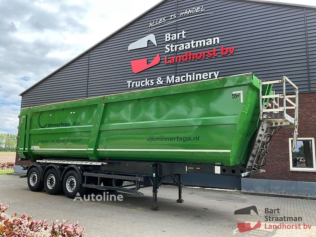 Schmitz Cargobull Gotha SGF*S3 3 assige 55m³ schrootkipper, as 1 liftas. poluprikolica kipera