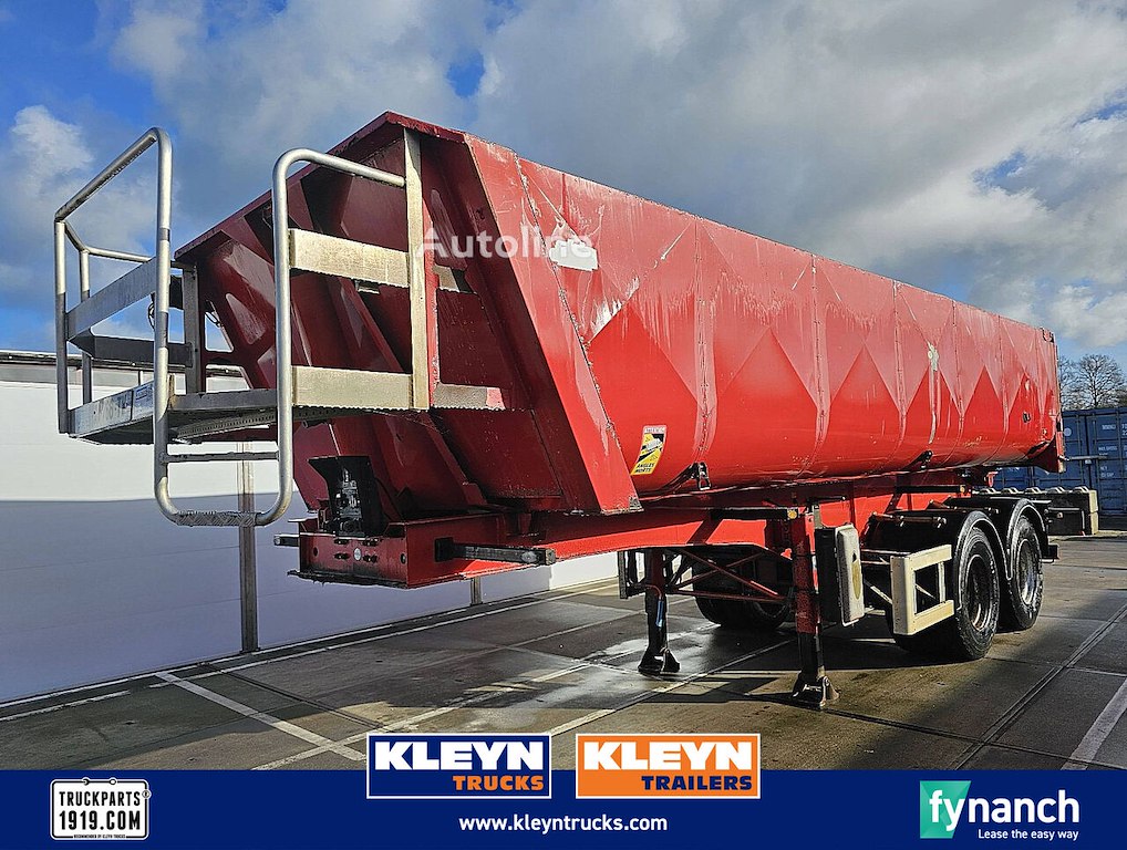 Trailor 21M3 STEEL 2 AXLE TWIN TIRE FULL STEEL poluprikolica kipera