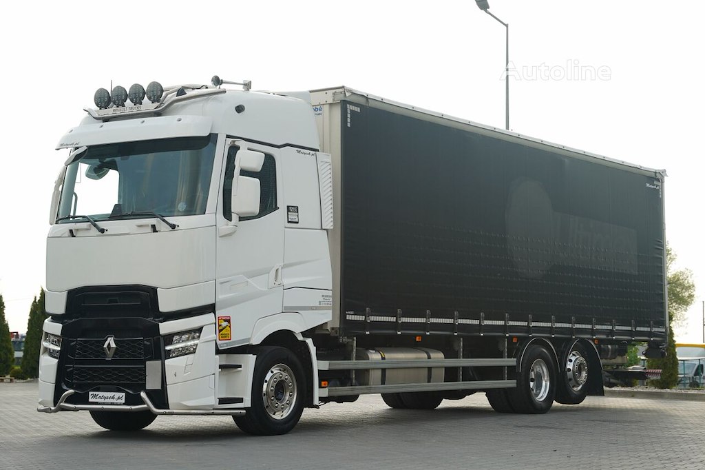 Renault T HIGH 440 DTI kamion sa klizna zavesa cerada