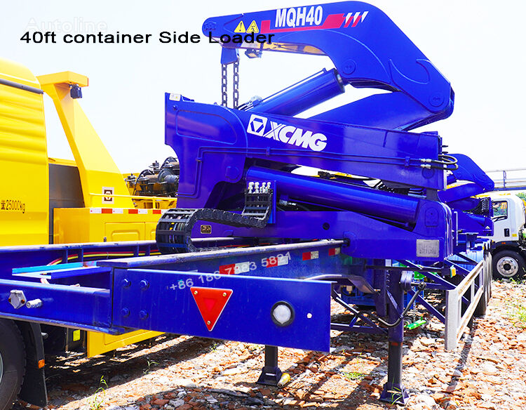 Nova 40ft Container Side Lifter Trailer for Sale in Tanzania poluprikolica za prevoz kontejnera