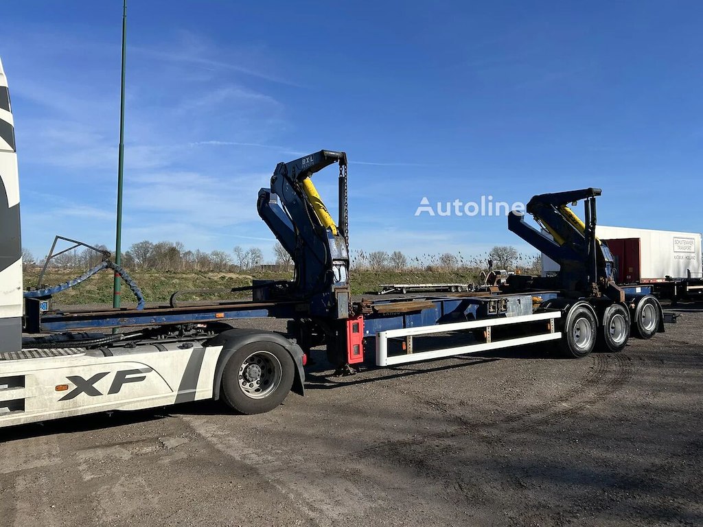 BoXLoader sideloader / 20 ft / 2 x 20 ft / 40 ft hc / Remote con poluprikolica za prevoz kontejnera
