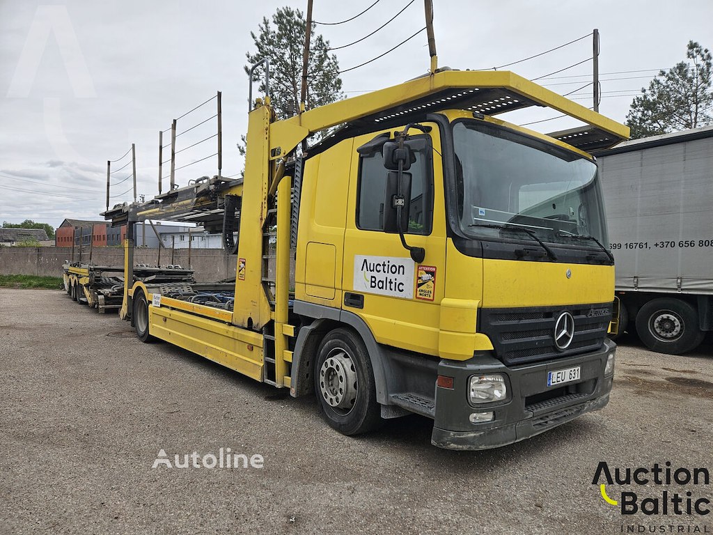 Prodaje se Mercedes-Benz 930.05 autotransporter na aukciji + prikolica autotransportera