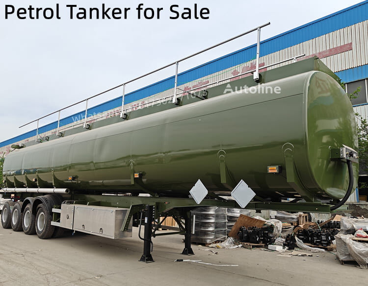 Nova Titan 4 Axle Petrol Tanker for Sale in Sierra Leone cisterna za goriva i maziva