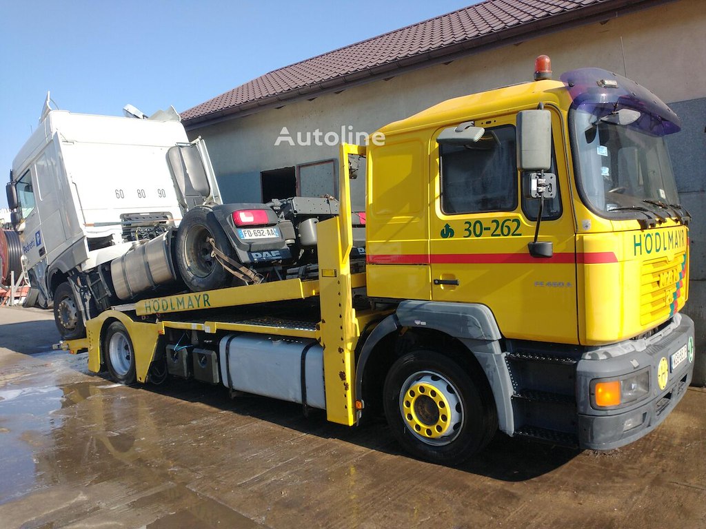 MAN FE460 TRUCK TRANSPORTER EURO-3 2001 šlep auto