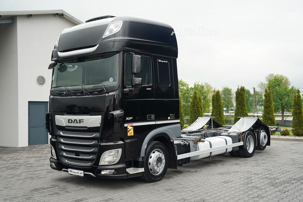 DAF XF 480 / BDF / 6X2 / SSC / I-PARK COOL / DO PRZEWOZU KONTENERÓW vozilo za prevoz kontejnera