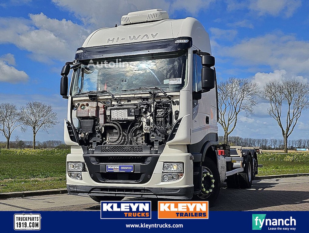IVECO AS260S42 STRALIS 6X2 INTARDER ALCOA'S vozilo za prevoz kontejnera