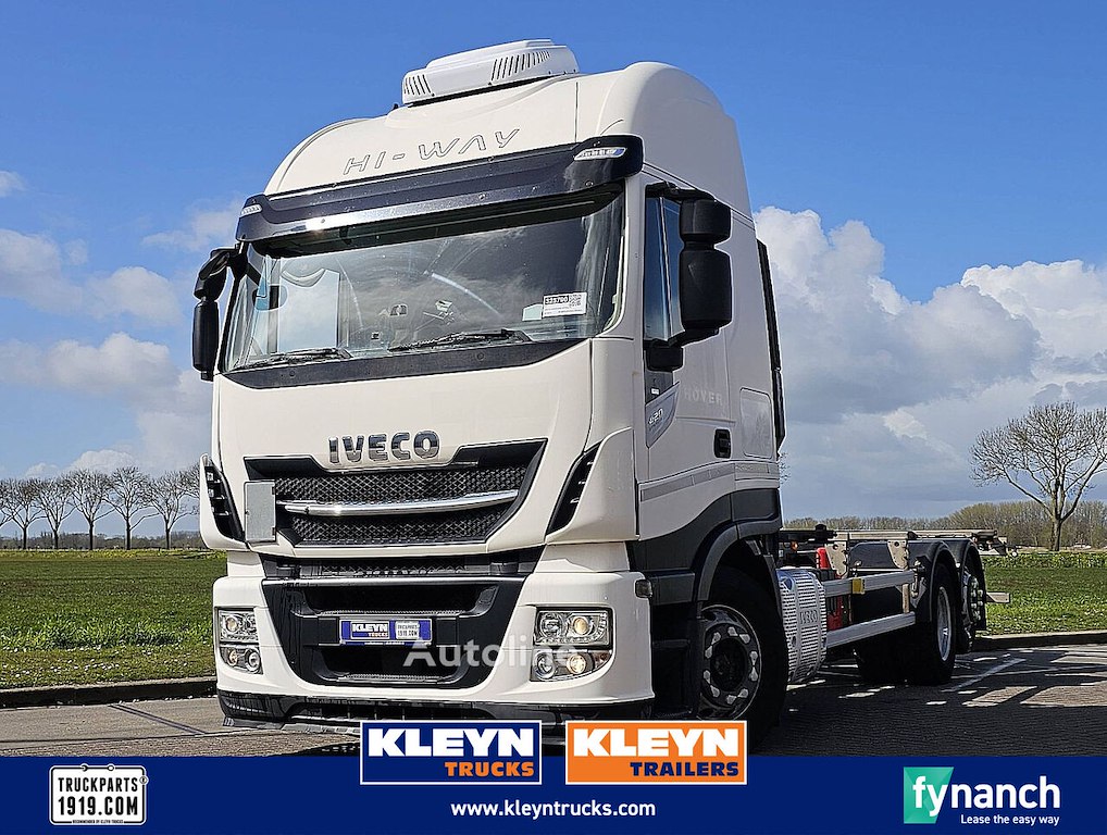 IVECO AS260S42 STRALIS 6X2 INTARDER ALCOA'S vozilo za prevoz kontejnera