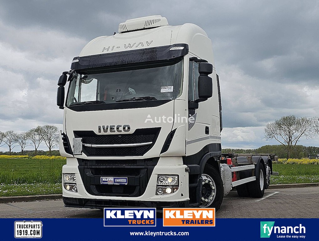 IVECO AS260S42 STRALIS 6X2 INTARDER ALCOA'S vozilo za prevoz kontejnera