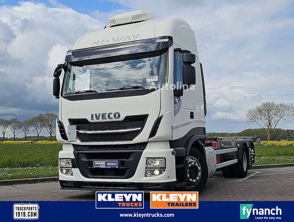 IVECO AS260S42 STRALIS 6X2 INTARDER ALCOA'S vozilo za prevoz kontejnera