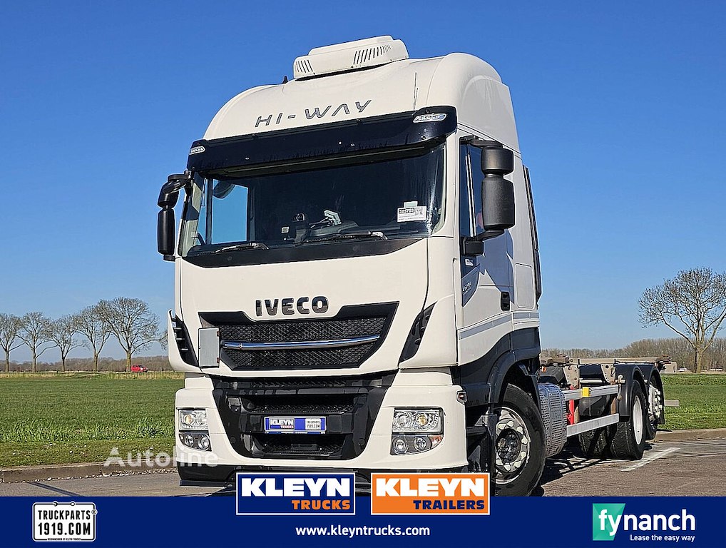 IVECO AS260S42 STRALIS 6X2 INTARDER ALCOA'S vozilo za prevoz kontejnera
