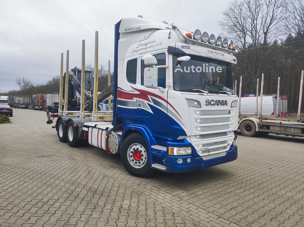 Scania R730 kamion za prevoz drva