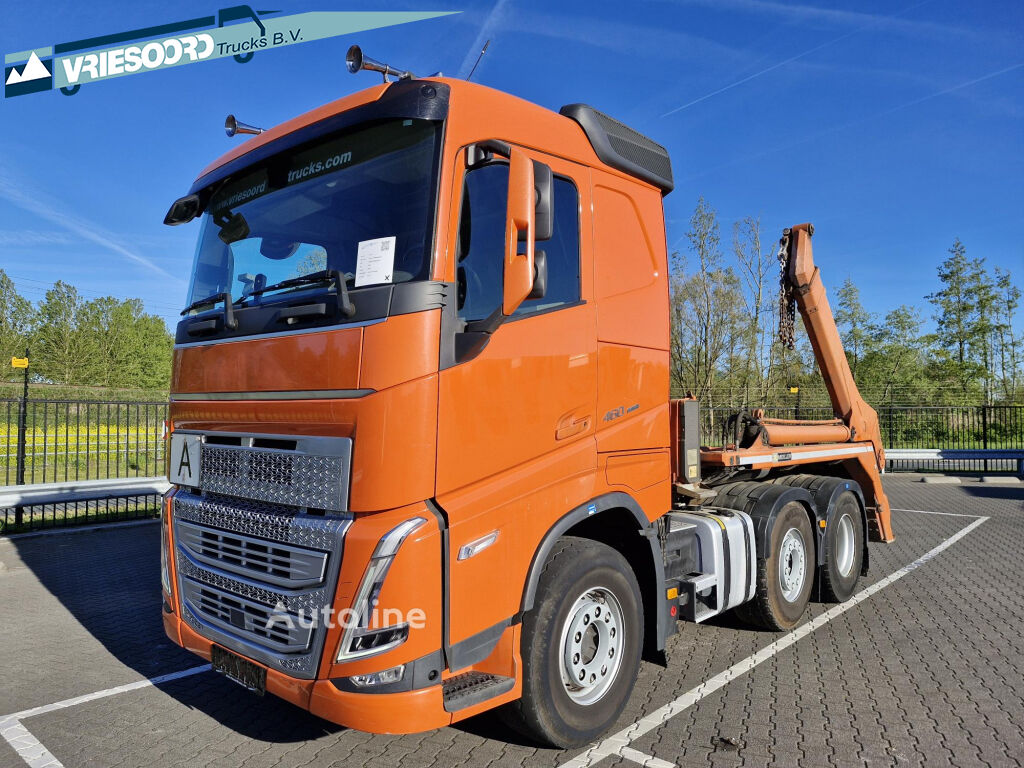 Volvo FH 500 pk met Portaalarm kamion autopodizač kontejnera