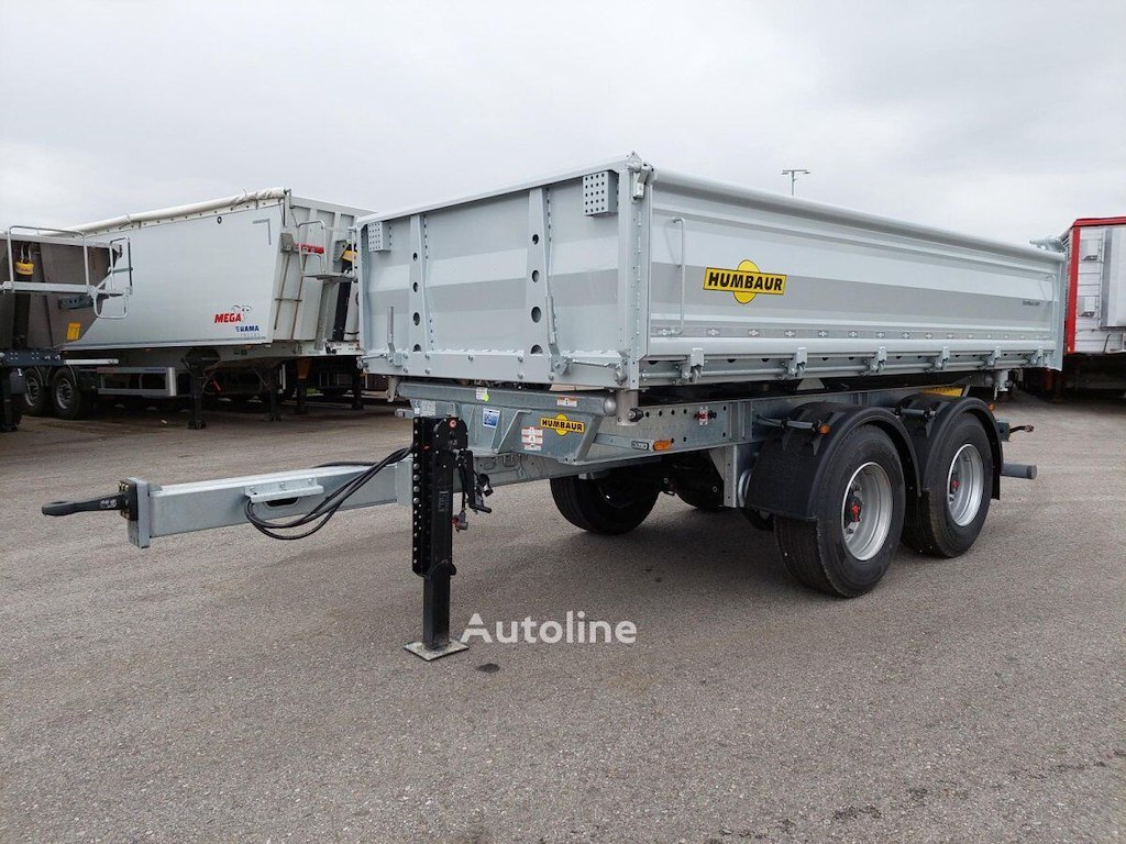 Humbaur HTK195024 Tandem 3-Seitenkipper Verzinkt, SAF-Achsen prikolica kiper
